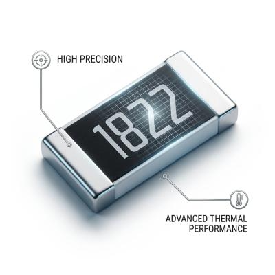 China 16 Ohm 2512 Chip Resistor 2W ±5% Ever Ohms High Precision SMD RoHS Compliant for sale