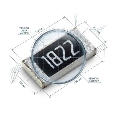 China 160 Ohm 2512 Chip Resistor 2W ±5% Ever Ohms High Precision SMD RoHS Compliant for sale