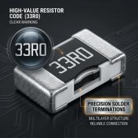 China 15 Ohm 2512 Chip Resistor 2W ±5% Ever Ohms High Precision SMD RoHS Compliant for sale