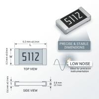 China 12Ω 2512 Chip Resistor 2W ±5% Ever Ohms High Precision SMD RoHS Compliant for sale