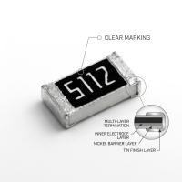 China 12Ω 2512 Chip Resistor 2W ±5% Ever Ohms High Precision SMD RoHS Compliant for sale