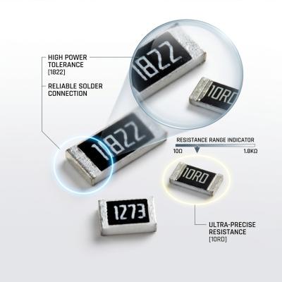 China 100Ω 2512 Chip Resistor 2W ±5% Ever Ohms High Precision SMD RoHS Compliant for sale