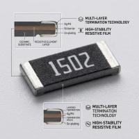 China 0Ω (10mΩ to 50mΩ) 2512 Chip Resistor 2W ±5% Ever Ohms High Precision SMD RoHS Compliant for sale