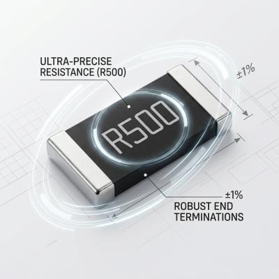 China 6.8Ω 2512 Chip Resistor 2W ±1% Ever Ohms High Precision SMD RoHS Compliant for sale