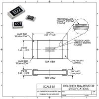 China 1 Ω 1206 Chip Resistor 1 W ±1% Ellon High Precision SMD RoHS Compliant for sale