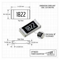 China 1Ω 1206 Chip Resistor 1W@25℃ ±1% Ellon High Precision SMD RoHS Compliant for sale