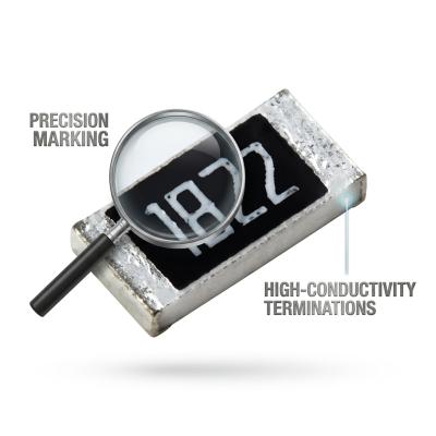 China 1Ω 1206 Chip Resistor 1W@25℃ ±1% Ellon High Precision SMD RoHS Compliant for sale