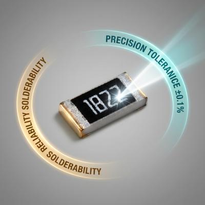 China 1Ω 1206 Chip Fixed Resistor 1W ±1% Ellon High Precision SMD RoHS Compliant for sale