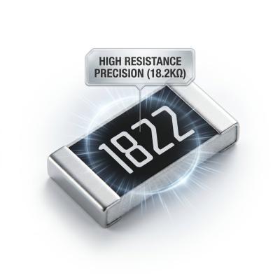 China 5.1Ω 2512 Chip Resistor 2W @70℃ ±1% Ever Ohms High Precision SMD RoHS Compliant for sale