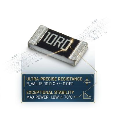 China 36Ω 2512 Chip Resistor 2W ±1% Ever Ohms High Precision SMD RoHS Compliant for sale