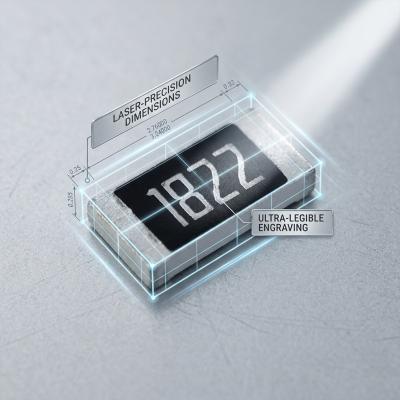 China 357Ω (357R) 2512 (6.4mm × 3.2mm) Chip Resistor 2W @ 70°C ±1% Ever Ohms High Precision SMD for sale