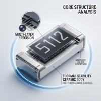 China 360R (360Ω) 2512 Chip Resistor 2W ± 1% (F grade) Ever Ohms High Precision SMD for sale