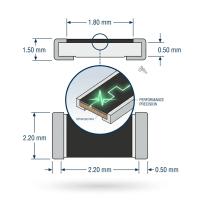 China 360Ω 6.30 × 3.20mm Chip Resistor 2W ±1% Ever Ohms High Precision SMD RoHS Compliant for sale