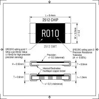 China 33Ω (33R) 2512 Chip Resistor 2W @ 70℃ ±1% Ever Ohms High Precision SMD RoHS Compliant for sale