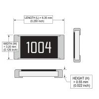 China 30Ω 2512 Chip Resistor 2W @ 70℃ ±1% Ever Ohms High Precision SMD RoHS Compliant for sale