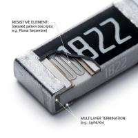 China 2.4KΩ 1% 2512 Chip Resistor 2W Ever Ohms High Precision SMD RoHS Compliant for sale