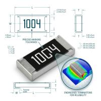 China 2KΩ 1% 2512 Chip Resistor 2W Ever Ohms High Precision SMD RoHS Compliant for sale