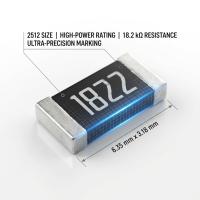 China 24.9Ω ±1% 2512 Chip Resistor 2W (measured at 70℃ ambient) Ever Ohms High Precision SMD for sale