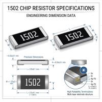 China 270Ω (270R) Chip Resistor 2W @ 70℃ ambient ±1% (F) Ever Ohms High Precision SMD for sale