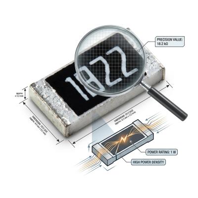 China 24Ω (24R0) 2512 Chip Resistor 2W Ever Ohms High Precision SMD RoHS Compliant for sale