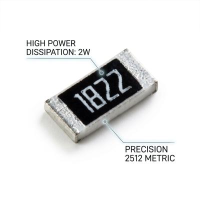 China 24.3KΩ 2512 Chip Resistor 2W (@70℃) Ever Ohms High Precision SMD RoHS Compliant for sale