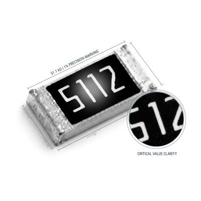 China 220Ω (220R) 2512 Chip Resistor 2W (at 70℃ ambient) Ever Ohms High Precision SMD for sale