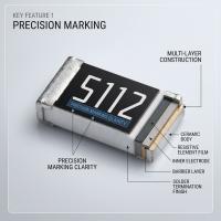 China 220Ω (220R) 2512 Chip Resistor 2W (at 70℃ ambient) Ever Ohms High Precision SMD for sale