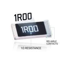 China 200 Ω 2512 Chip Resistor 2W (@ 70°C ambient) Ever Ohms High Precision SMD RoHS Compliant for sale