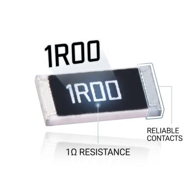 China 200 Ω 2512 Chip Resistor 2W (@ 70°C ambient) Ever Ohms High Precision SMD RoHS Compliant for sale