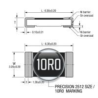 China 220Ω 2512 Chip Resistor 2W (at 70°C) Ever Ohms High Precision SMD RoHS Compliant for sale