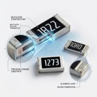 China 220 kΩ 2512 (6.4 mm × 3.2 mm) Chip Resistor 2 W (at 70 °C ambient) Ever Ohms for sale