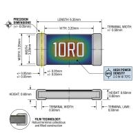 China 1.5Ω 2512 Chip Resistor 2W at 70°C ambient Ever Ohms High Precision SMD RoHS Compliant for sale