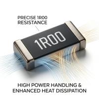 China 1.5KΩ 2512 Chip Resistor 2W (at 70℃ ambient) ±1% (F) or ±5% (J) Ever Ohms RoHS Compliant for sale