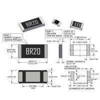 China 1.3kΩ (1300Ω) 2512 Chip Resistor 2W (at 70℃ ambient temperature) Ever Ohms for sale