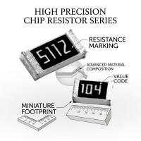 China 180KΩ 2512 Chip Resistor 2W (@70℃) ±1% Ever Ohms High Precision SMD RoHS Compliant for sale