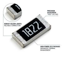 China 10KΩ 2512 Chip Resistor 2 W (at 70°C ambient) ±1% Ever Ohms High Precision SMD for sale
