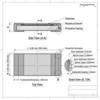 China 100Ω (100R) 2512 Chip Resistor 2W Ever Ohms High Precision SMD RoHS Compliant for sale