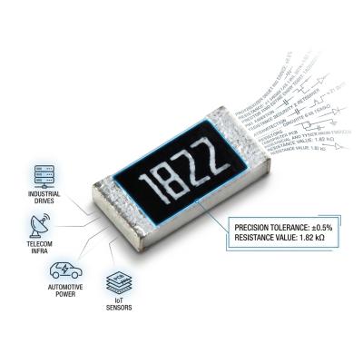 China 0Ω (≤0.02Ω after test) 2512 Chip Resistor 2W Ever Ohms High Precision SMD RoHS Compliant for sale