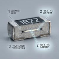 China 3.3 Ω 1206 Chip Resistor 0.5 W ±5% Ever Ohms High Precision SMD RoHS Compliant for sale