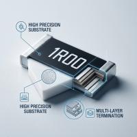 China 36Ω 1206 Chip Resistor 0.5W (at 70℃) Ever Ohms High Precision SMD RoHS Compliant for sale