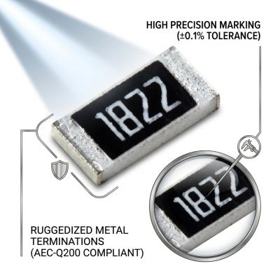 China 33KΩ 1206 Chip Resistor 0.5W ±5% Ever Ohms High Precision SMD RoHS Compliant for sale
