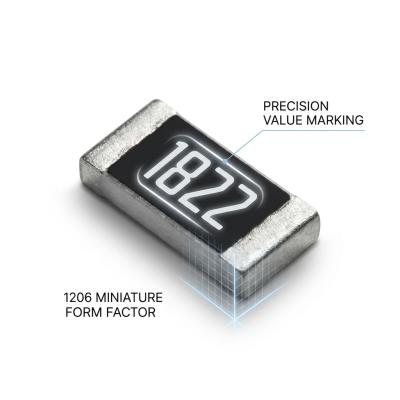 China 330Ω (330R) 1206 Chip Resistor 0.5W (at 70℃) Ever Ohms High Precision SMD RoHS Compliant for sale