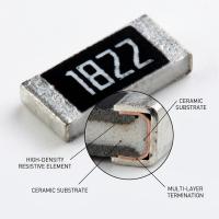 China 2 MΩ 1206 Chip Resistor 0.5 W Ever Ohms High Precision SMD RoHS Compliant for sale