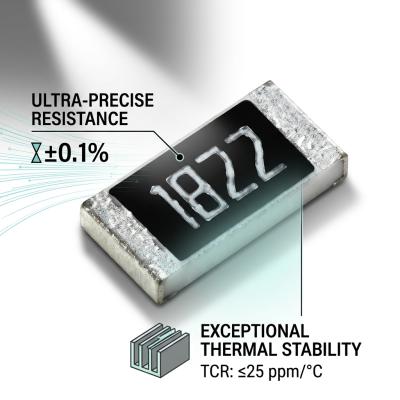 China 2 MΩ 1206 Chip Resistor 0.5 W Ever Ohms High Precision SMD RoHS Compliant for sale