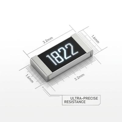 China 1.8Ω 1206 Chip Resistor 0.5W ±5% Ever Ohms High Precision SMD RoHS Compliant for sale