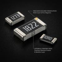 China 180 kΩ 1206 Chip Resistor 0.5 W @ 70 °C ambient ±5% Ever Ohms High Precision SMD for sale