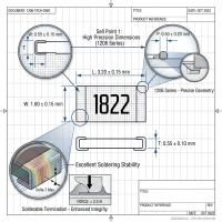 China 180 kΩ 1206 Chip Resistor 0.5 W @ 70 °C ambient ±5% Ever Ohms High Precision SMD for sale