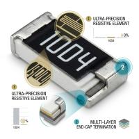China 12Ω 1206 Chip Resistor 0.5W Ever Ohms High Precision SMD RoHS Compliant for sale