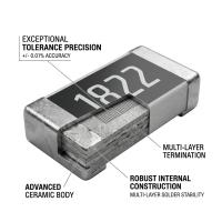 China 100Ω (100R) 1206 (3216 metric, 3.2×1.6mm) Chip Resistor 0.5W (1/2W) ±5% (J) Ever Ohms for sale