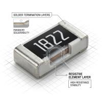 China 806Ω 1206 Chip Resistor 0.5W ±1% Ever Ohms High Precision SMD RoHS Compliant for sale